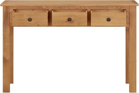 Toaletní stolek 110 x 40 x 75 cm masivní dubové dřevo 327437