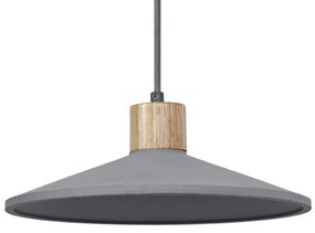 Ledvance - Lustr na lanku DECOR CONCRETE 1xE27/15W/230V pr. 32 cm beton šedá