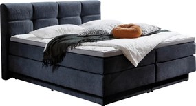 XXXLutz POSTEL BOXSPRING, 160/200 cm, modrá Carryhome - Postele s úložným prostorem - 002157034108