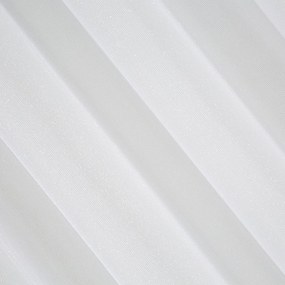 ZÁCLONA NA KROUŽCÍCH SAKALI 350X250 CM BÍLÁ