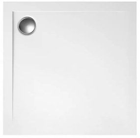 Polimat Čtvercová akrylátová sprchová vanička Geos 80x80 (90x90, 100x100) Barva: Bílá, Rozměry (cm): 90x90