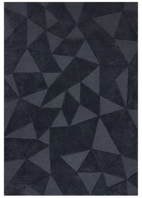 Flair Rugs koberce Kusový koberec Moderno Shard Charcoal Rozměry koberců: 120x170