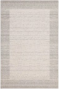 Kusový vlněný koberec Agnella Isfahan M Cyryna Popiel šedý Rozměr: 133x180 cm
