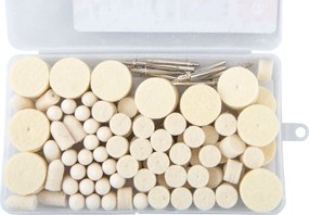 Leštící plsněné kotouče (120ks) EXTOL CRAFT