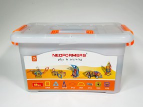 Neoformers magnetická stavebnice 66 dílů