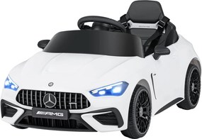 Costway Dětské elektrické autíčko 12 V Mercedes-AMG dětské auto s LED světly