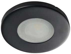 KANLUX MARIN podhledové svítidlo, 10W, 12V, IP44, černá mat 32501