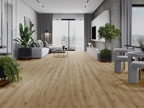 Mexen Buffalo vinylové panely 1227 x 187 mm LVT Dryback 2,5 mm, PVC podklad, 4 V-spára, Dub - F1307-1227-187-255-4V1-01