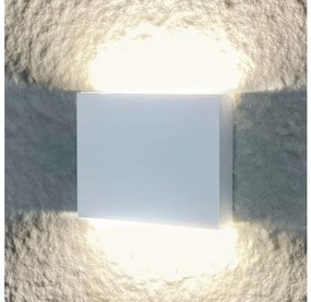 Polux LED Venkovní nástěnné svítidlo CHICAGO 2xLED/3,25W/230V IP44 bílá SA1624