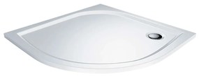 Mereo - Sprchová vanička 80x80 cm, Gelcoat, bílá CV15M