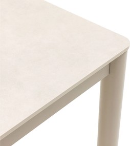 House Nordic Zahradní stůl ALCUDIA 160x90 cm béžový 7501195