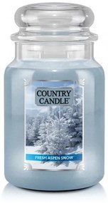 Country Candle Vonná Svíčka Fresh Aspen Snow, 652 g