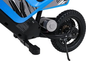 Elektrická motorka SHARK modrá