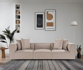 Hanah Home Třímístná pohovka SORA béžová