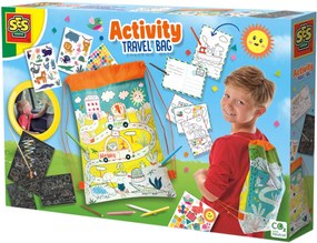 _Ostatní 1_ SES CREATIVE Sada her na cesty kreativní set s aktivitami v batůžku 02239