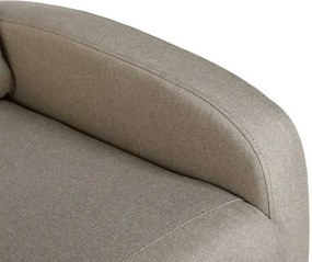LuxuryForm DESIGN Televizní křeslo RUFO s polohováním - béžové