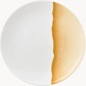 Sada dezertních talířů z kostního porcelánu Silhouette, 6 dílů