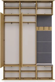 Předsíňová sestava AGA III 2S1V dub artisan