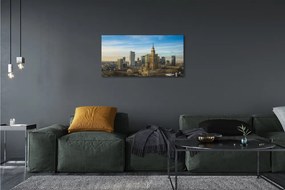 Obrazy na plátně Panorama Varšava mrakodrapů 120x60 cm