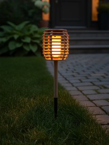 Sinsay - Solární LED lampa do země - béžová