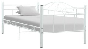 Rám denní postele bílý kov 90 x 200 cm,  286136 HangarStore.cz