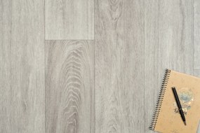 Beaulieu International Group, PVC podlaha - lino Master X 2962, na míru, šíře 2m, šedá, bez podkladu, chodba / předsíň