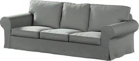 Potah na pohovku IKEA Ektorp 3-místná, rozkládací STARÝ MODEL PIXBO barva modrá látka pletený vzor