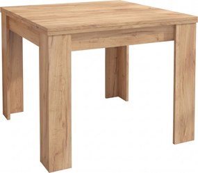 Rozkládací jídelní stůl Golden 02 90/180 cm dub Craft zlatý
