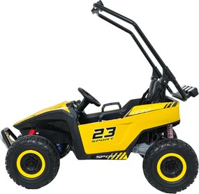 Elektrické autíčko Buggy TURBO 23 žluté