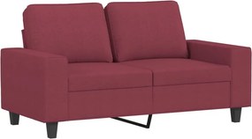2dílná sedací souprava vínová textil 3201888