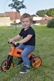Odrážedlo FUNNY WHEELS Rider SuperSport oranžové 2v1 TEDDIES