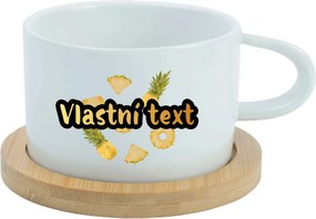 Personalizovaný keramický hrníček "MAKRONKA" s letním ovocem