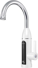 Aqualine Rio - Elektrická dřezová baterie, 3kW, bílá/nerez 211086