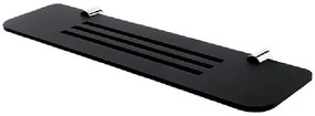 Nimco Nava - Polička IXI, délka 500 mm, černý plexiglass NA X350