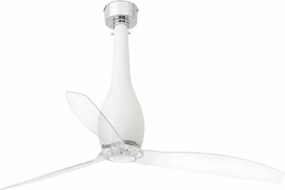 FARO 32001 ETERFAN, bílá/transparentní, stropní ventilátor s DC motorem - FARO