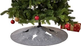 Livarno® LED deka pod vánoční stromek, Ø 100 cm (Kruhový, šedá)