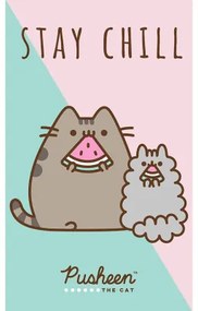 Carbotex Dětský ručník 30 × 50 cm ‒ Kočička Pusheen Stay Chill