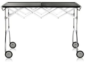 Pojízdný stolek Battista černý, Kartell - Battista