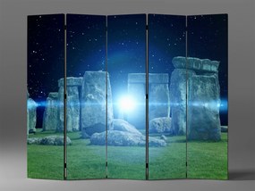 Paraván záře nad stonehenge Rozměr: 225 x 180 cm