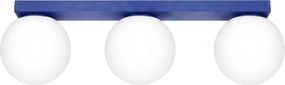 Sollux Lighting Stropní svítidlo YOLI 3 ultramarín