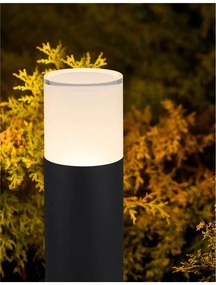 NV 9905022 Venkovní sloupkové svítidlo NOTEN černý hliník čirý a bílý akryl LED 8W 3000K 220-240V IP65 120st. IP65 - NOVA LUCE