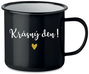 KRÁSNÝ DEN! - černý plecháček 350 ml