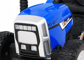 Ramiz Traktor s přívěsem BLOW modrý