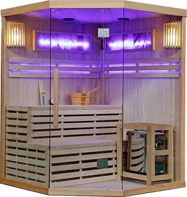 BPS-koupelny Finská sauna Relax  150x150, 4-5 osob