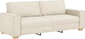 Set pohovek 3 ks Béžová Lněná směs 3324604