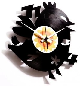 Designové nástěnné hodiny Discoclock 012  Twitter's dumb brother 30cm