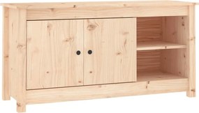 vidaXL TV skříňka 103 x 36,5 x 52 cm masivní borové dřevo [814589] Barva: Přírodní