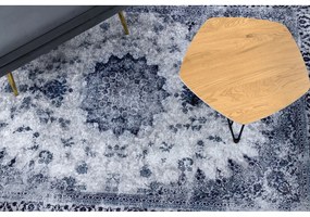 Kusový koberec Agoche modrý 80x150cm
