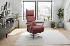 XXXLutz RELAXAČNÍ KŘESLO, kůže, červenohnědá Sit & More - Online Only křesla & taburety - 00014402879V
