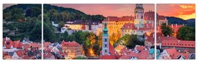 Obraz - Český Krumlov (170x50 cm)